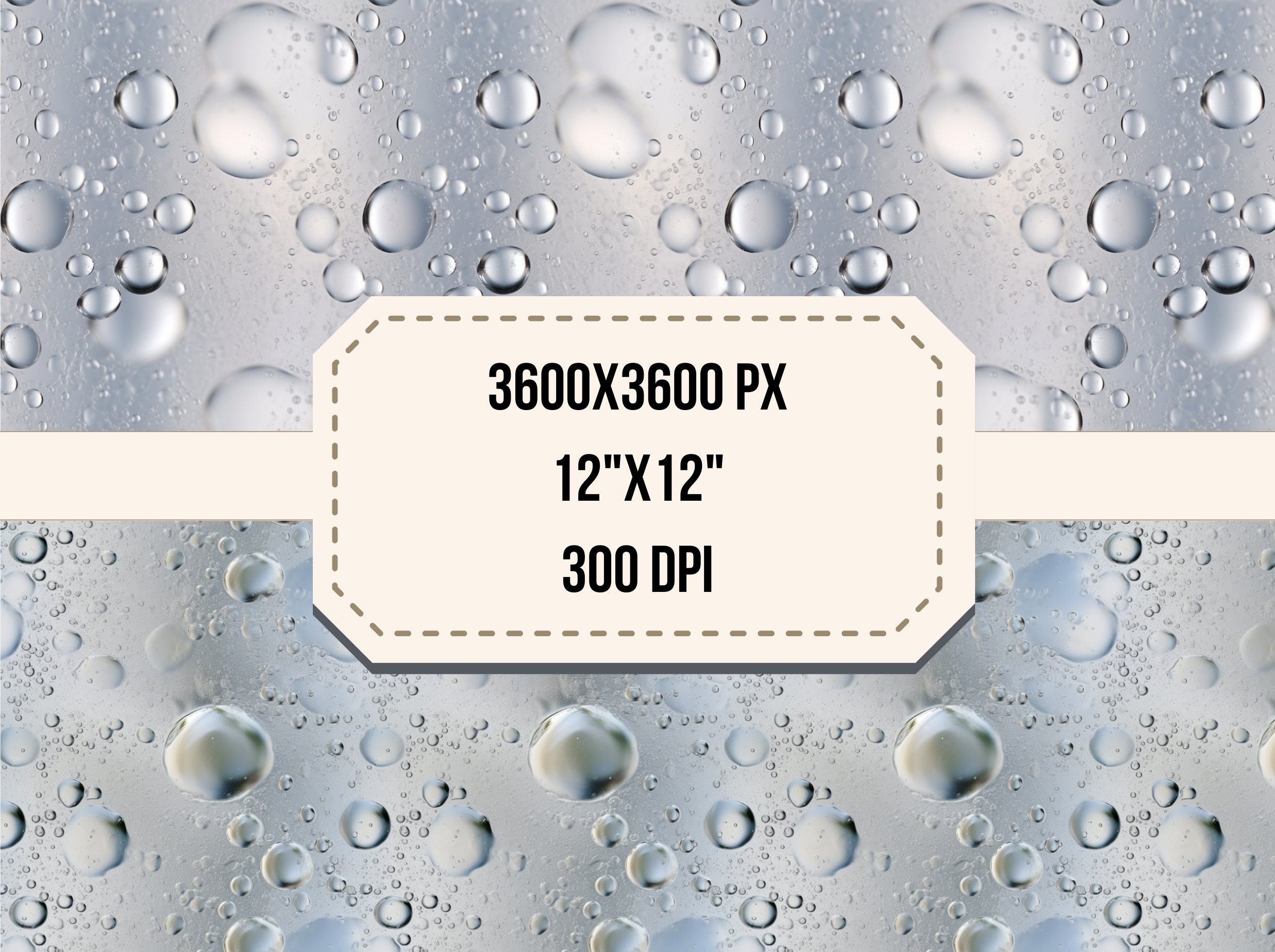Clear Bubbles Digital Paper, Air Bubbles Texture, 3D Seamless Patterns ...
