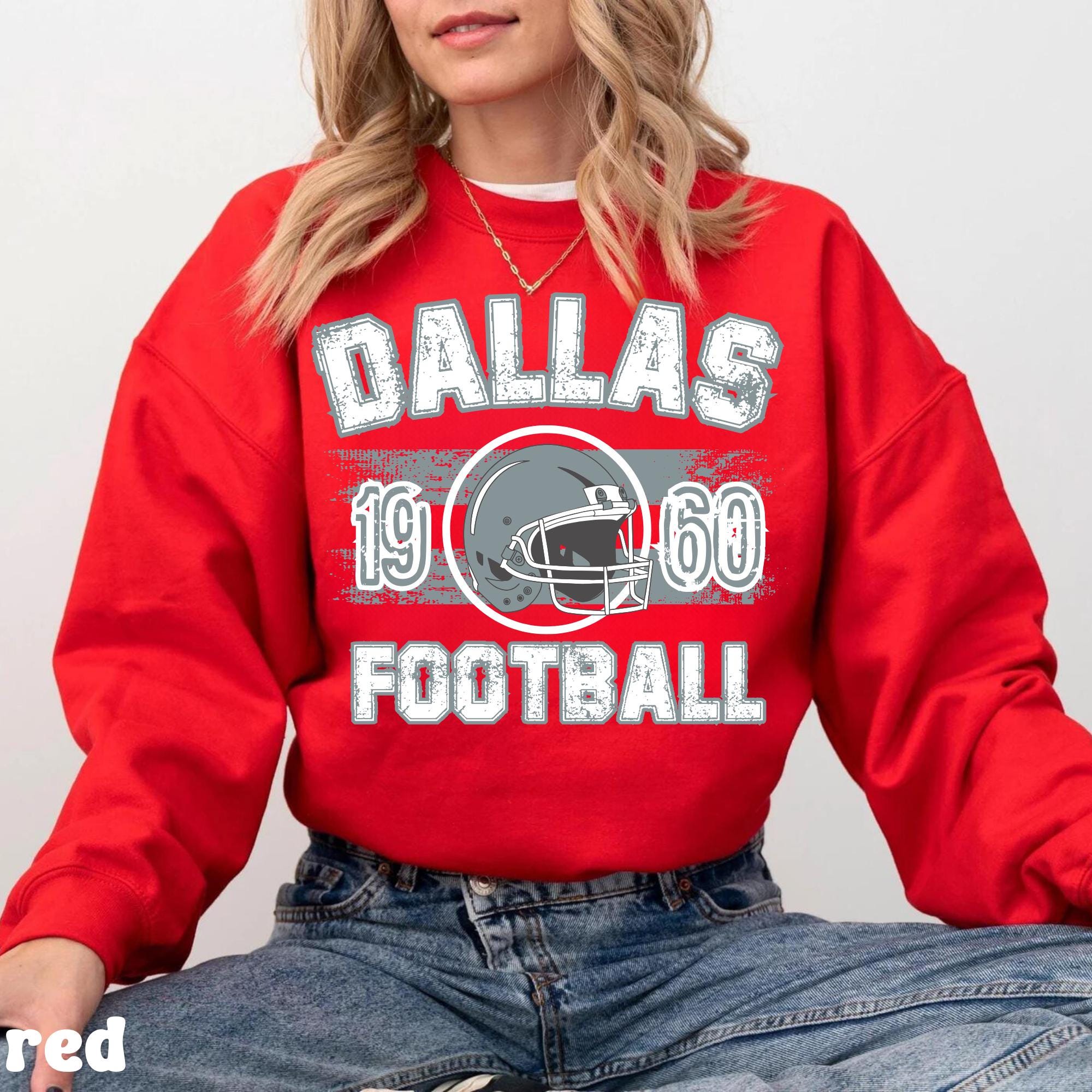 Vintage Style Dallas Cowboys Football Sweatshirt, Dallas Fans ...
