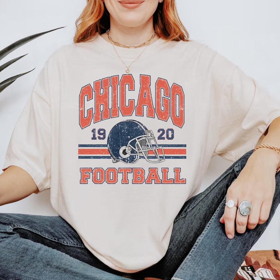 Vintage Chicago Bears Football Shirt, Chicago Bears Graphic Tee ...