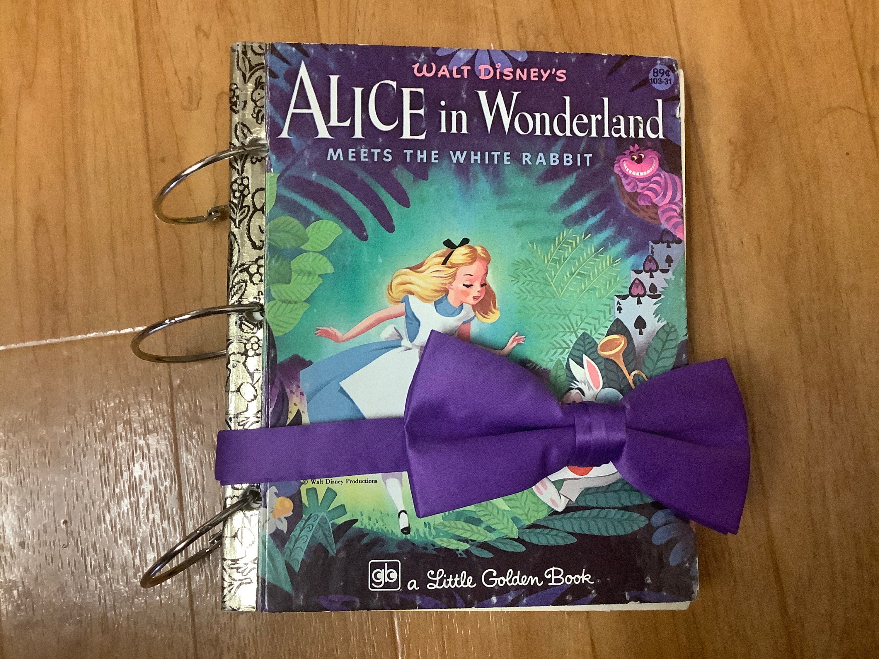 Alice in Wonderland Meets the White Rabbit 1981 Creative Junk Journal ...