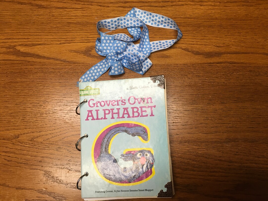Grover’s Own Alphabet 1978 Creative Junk Journal - Etsy