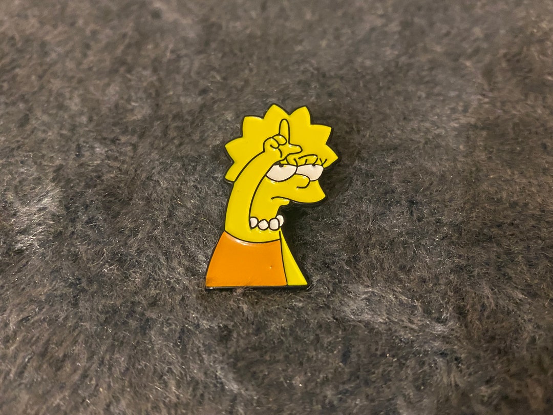 Pin Lisa Simpson the Simpsons the Simpsons - Etsy