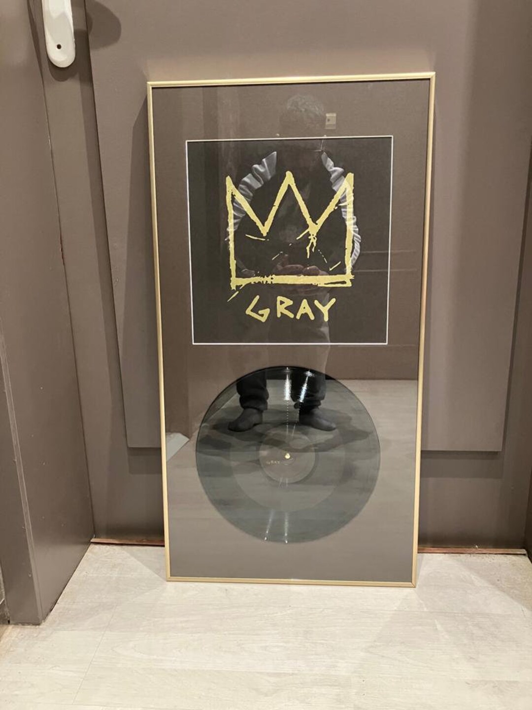 Vinyl Disc Gray JEAN-MICHEL BASQUIAT Limited Edition - Etsy