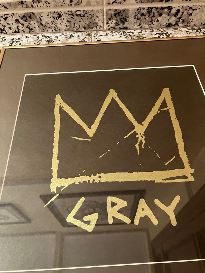Vinyl Disc Gray JEAN-MICHEL BASQUIAT Limited Edition - Etsy