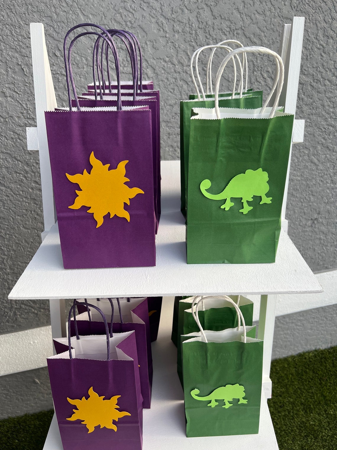 Rapunzel Gift Bags, Rapunzel Party Favors, Rapunzel Goodie Bags - Etsy