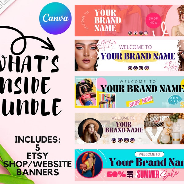 Cute Etsy Banner - Etsy