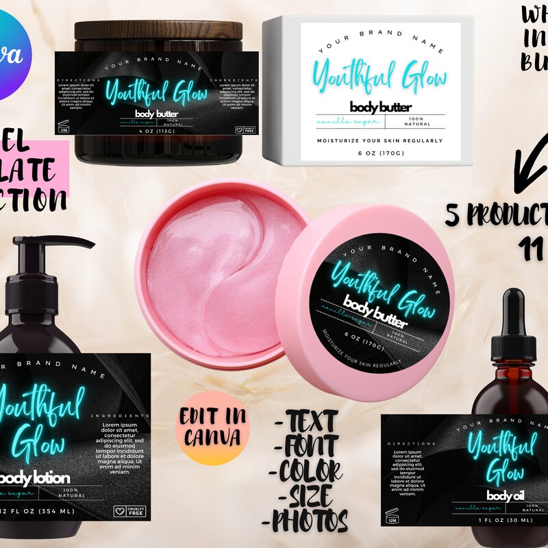 Skin Care Logo - Etsy