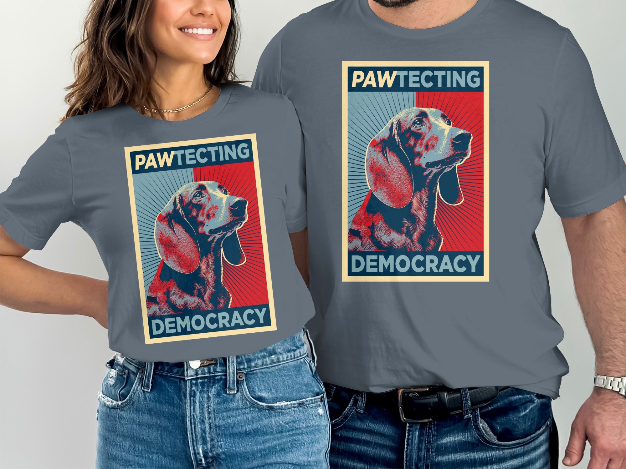 Dachshund Protecting Democracy Political Dog T-shirt - Etsy