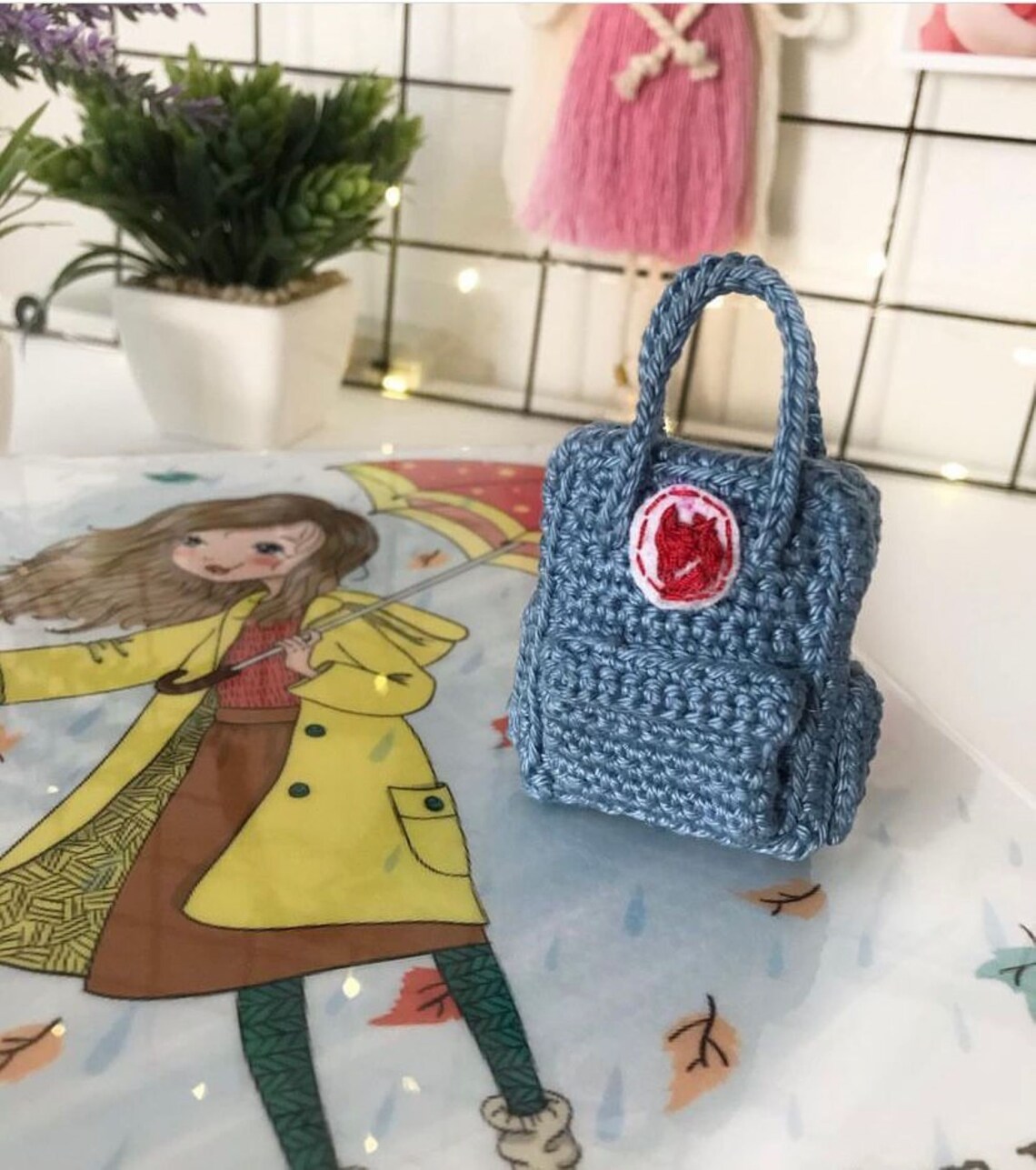 Kanken Bag Mini Bag Key Chain Bag Embroidered Kanken Bag - Etsy