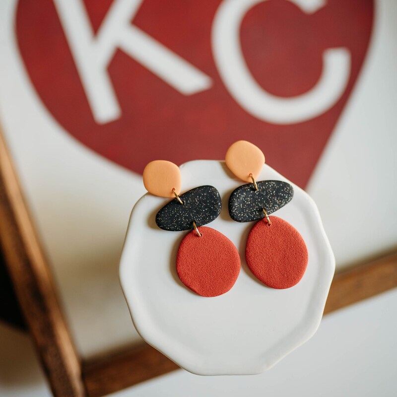 Chiefs Earrings - Etsy