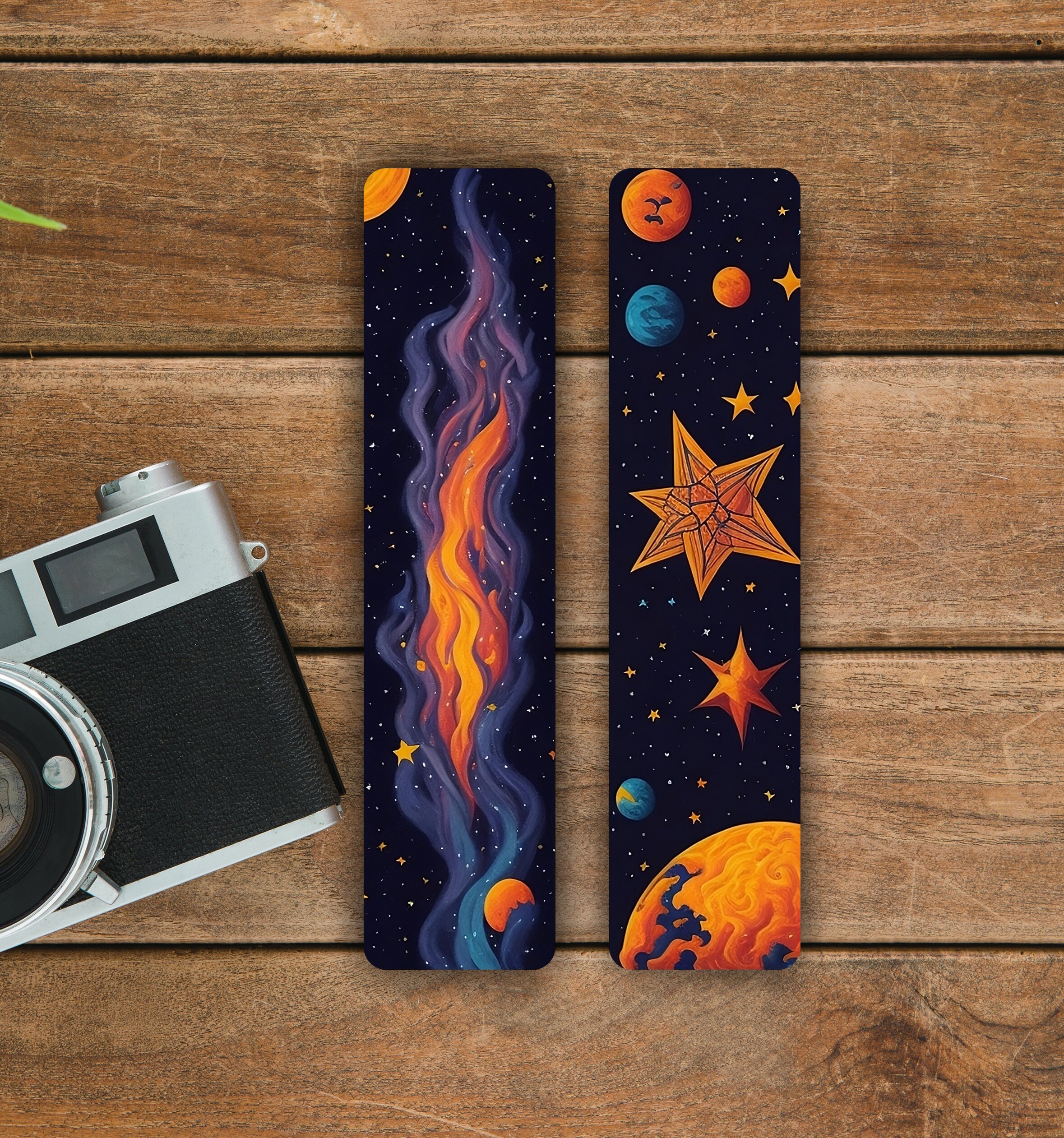 Set of 8 Printable Bookmarks | Space Adventures | Digital Bookmarks ...