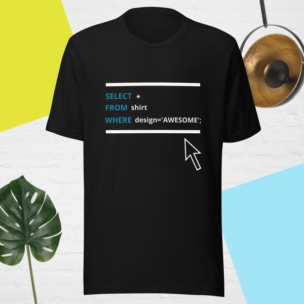 Database Shirt - Etsy