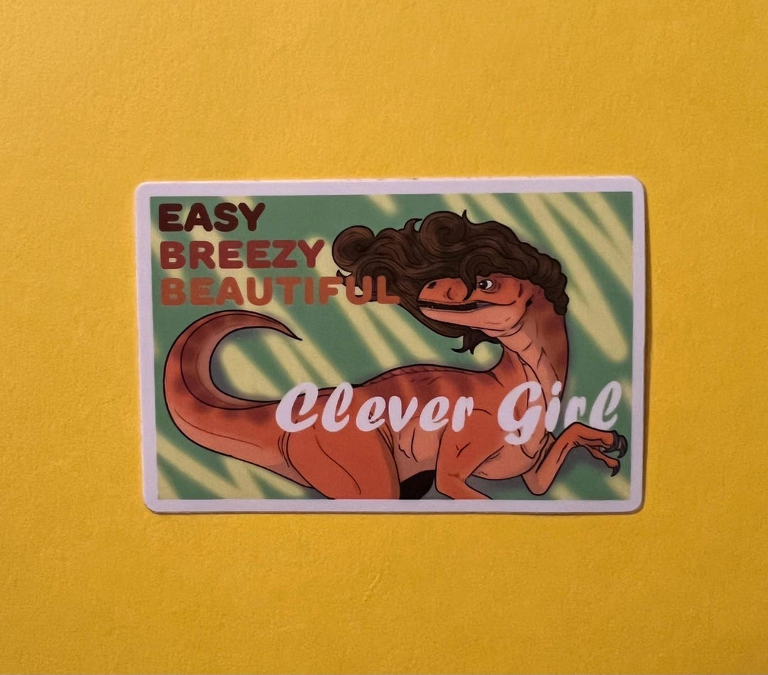 Clever Girl Sticker - Etsy