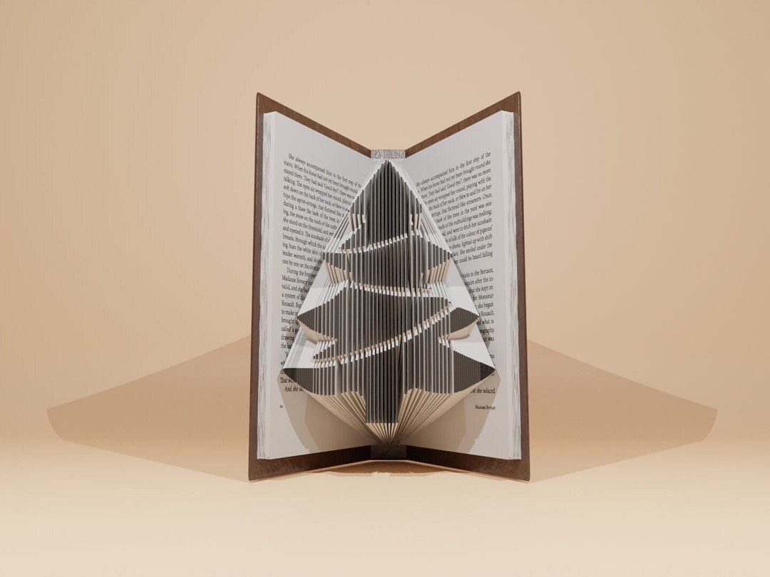 Book Folding Pattern - CHRISTMAS TREE - 430 Pages - Etsy
