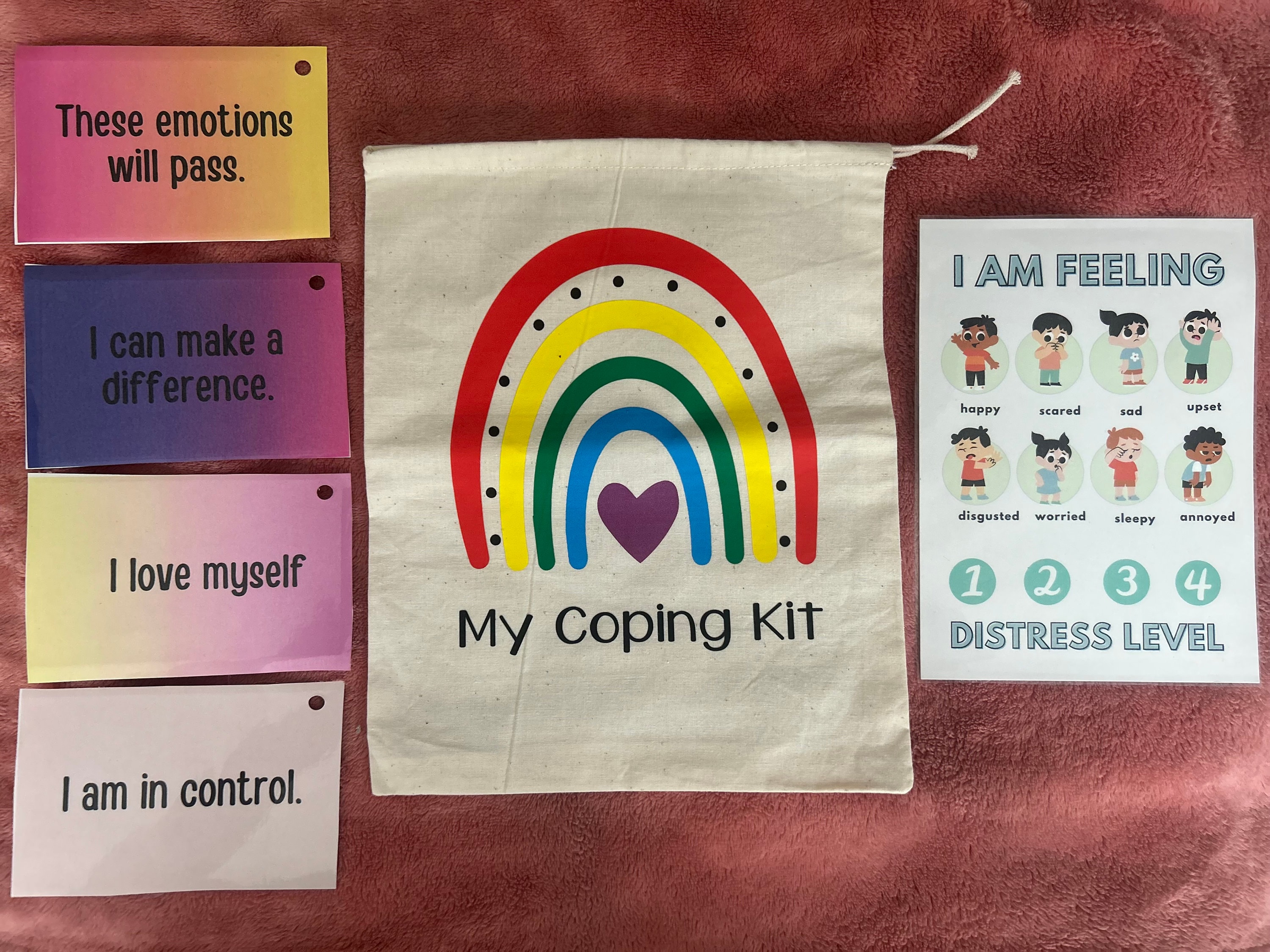 Coping Kits, Mental Health, Kids Mental Health - Etsy