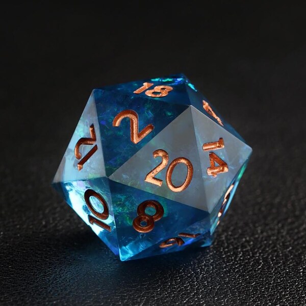 Crystal Rpg Dice - Etsy