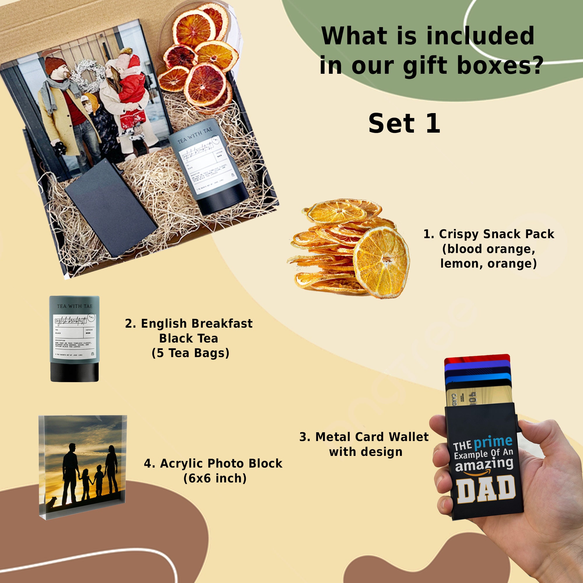 Gift Boxes Fathers Day Personalized Gift Box With Sets First Father Day ...