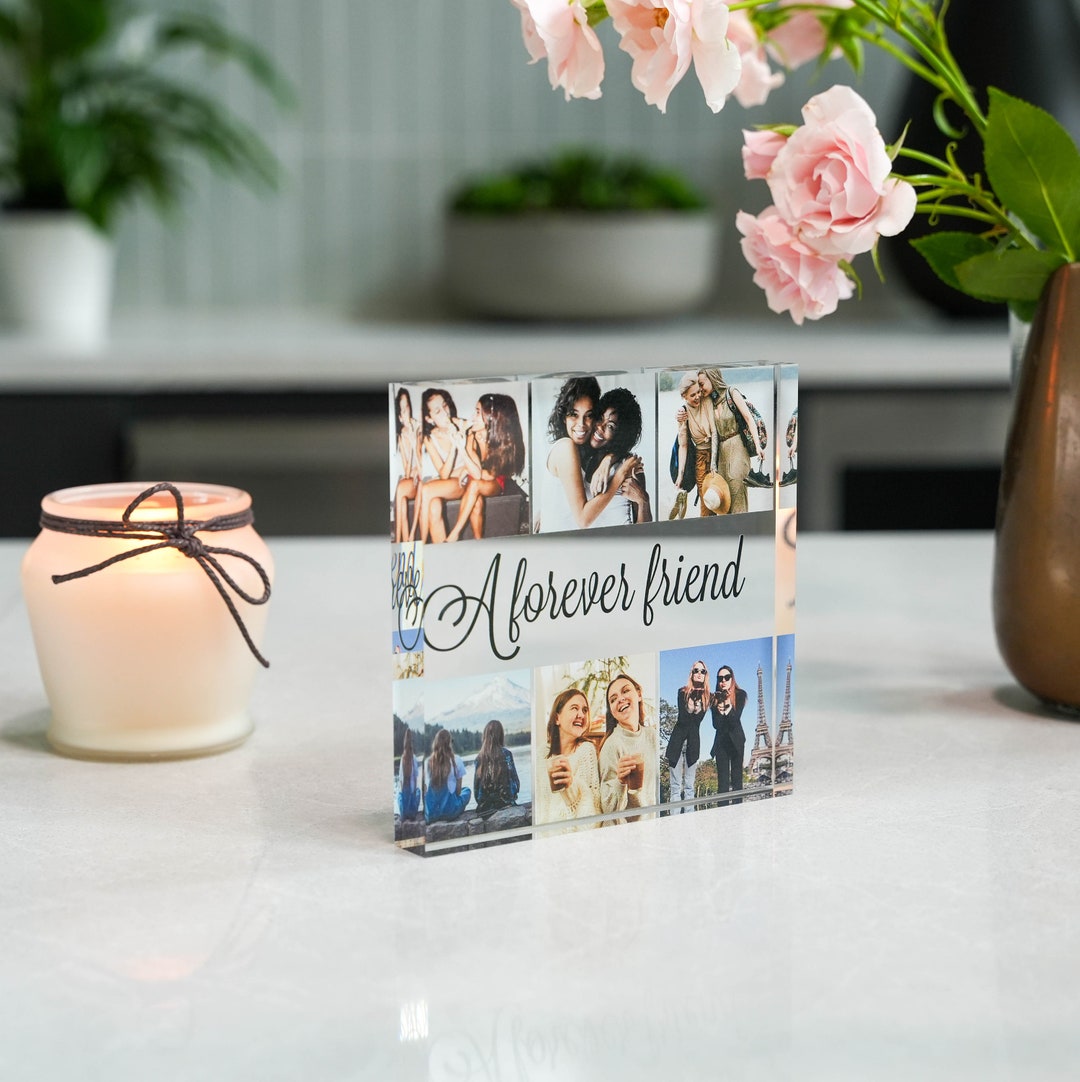 Personalized Gift Custom Acrylic Photo Collage Block as an Ultimate ...