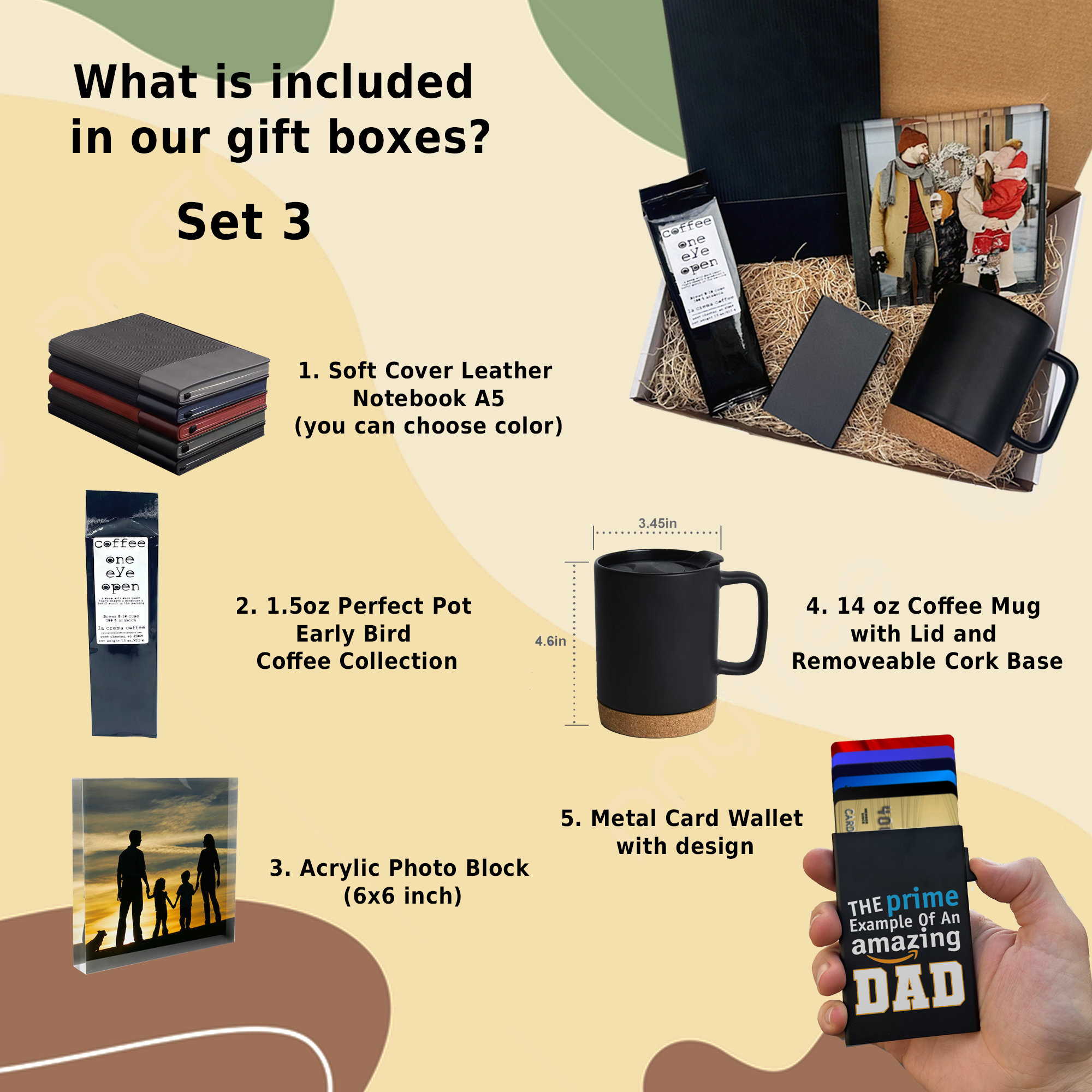 Gift Boxes Fathers Day Personalized Gift Box With Sets First Father Day ...
