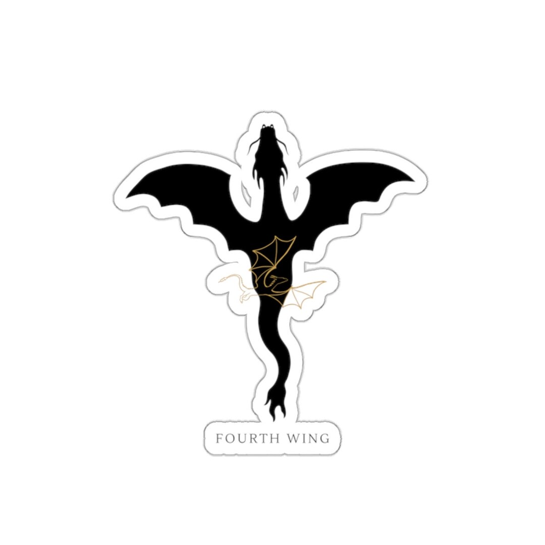 Fourth Wing, Fourth Wing Sticker, Riders, Dragon, Dragons, Violet ...