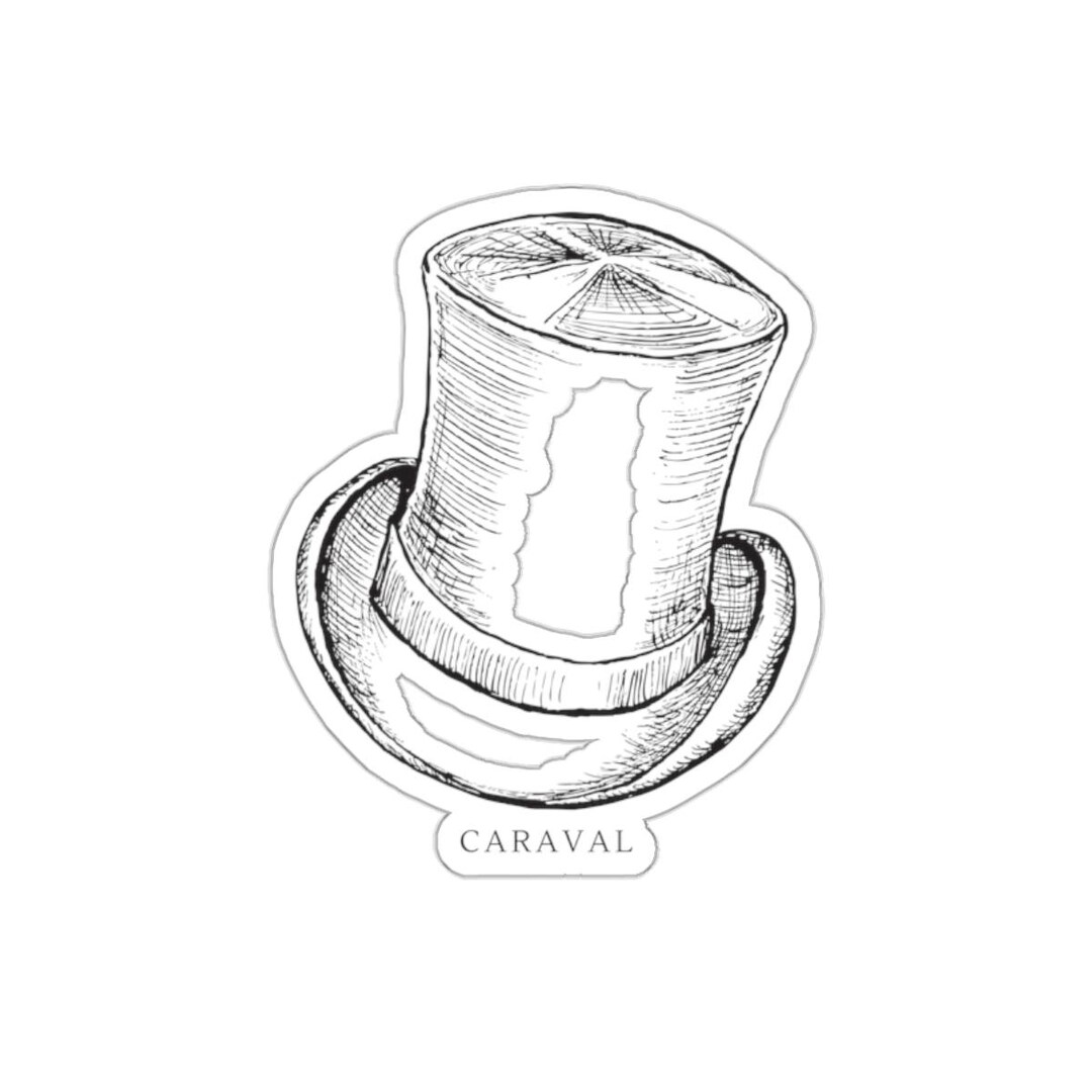 Caraval Sticker, Laptop Sticker, Caraval Series, Book Series, Young ...