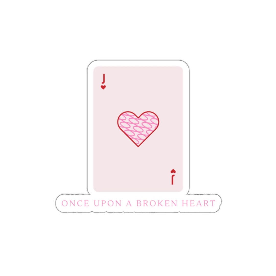 Once Upon a Broken Heart Sticker, Once Upon a Broken Heart, Jacks ...