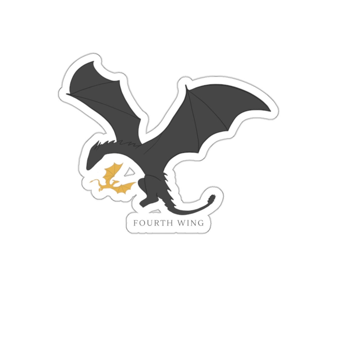Fourth Wing, Fourth Wing Sticker, Tairn, Andarna, Dragons, Laptop ...