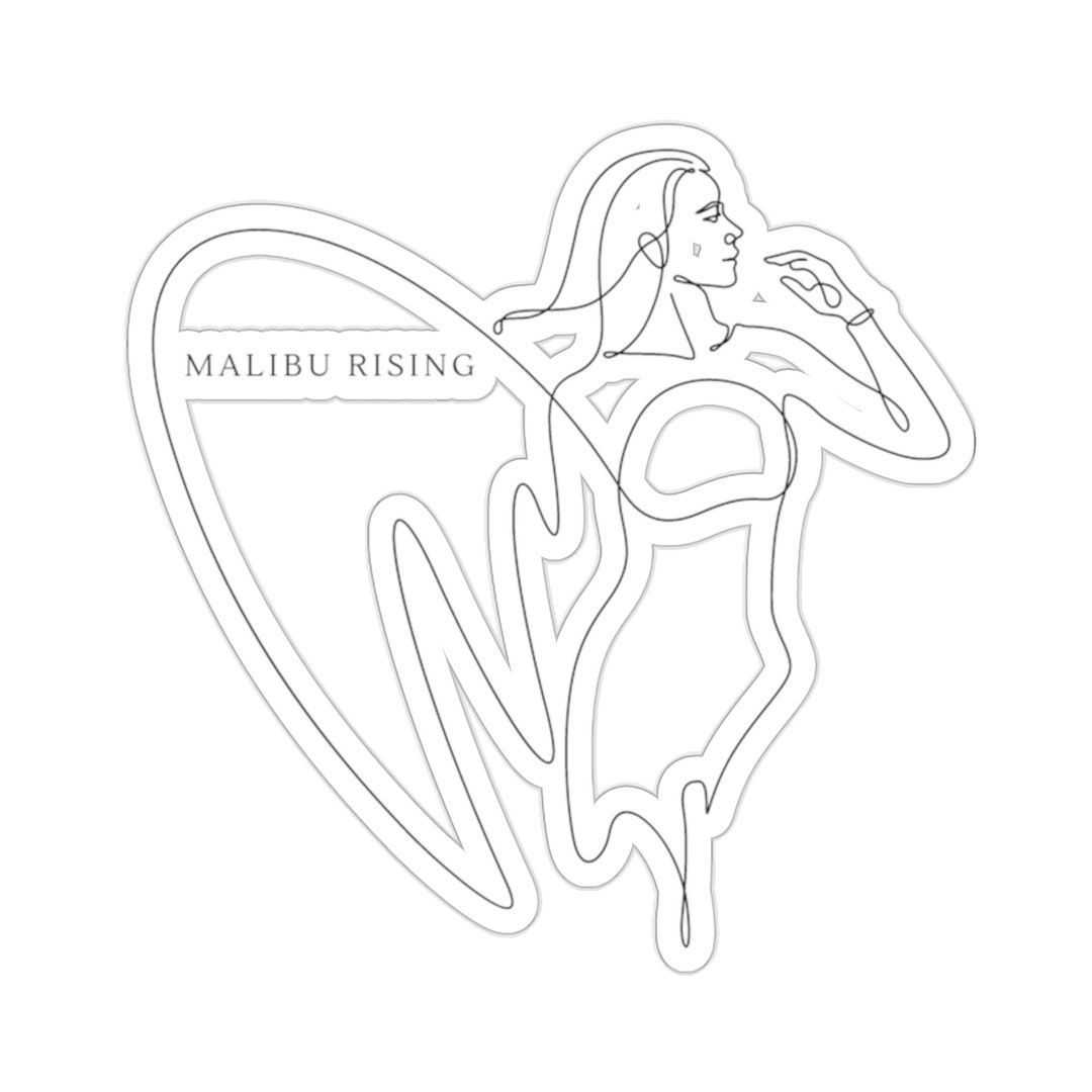Malibu Rising Sticker, Malibu Rising, Malibu Rising Stickers, Book ...
