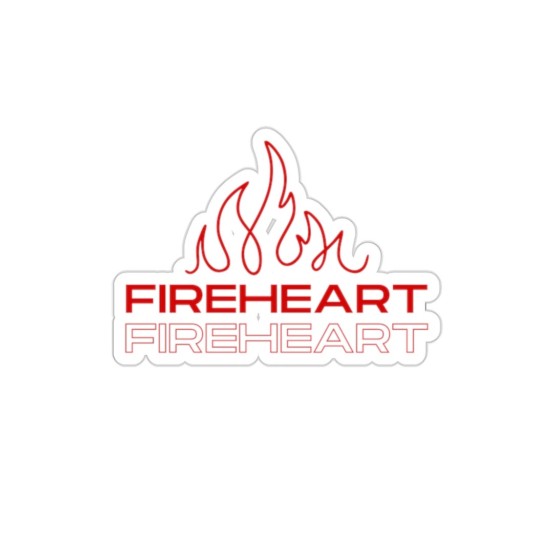 Fireheart Throne of Glass Sticker, Fireheart, Aelin, Throne of Glass - Etsy