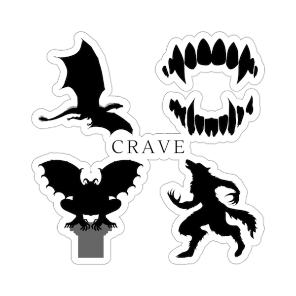 Crave Series Stickers - Etsy