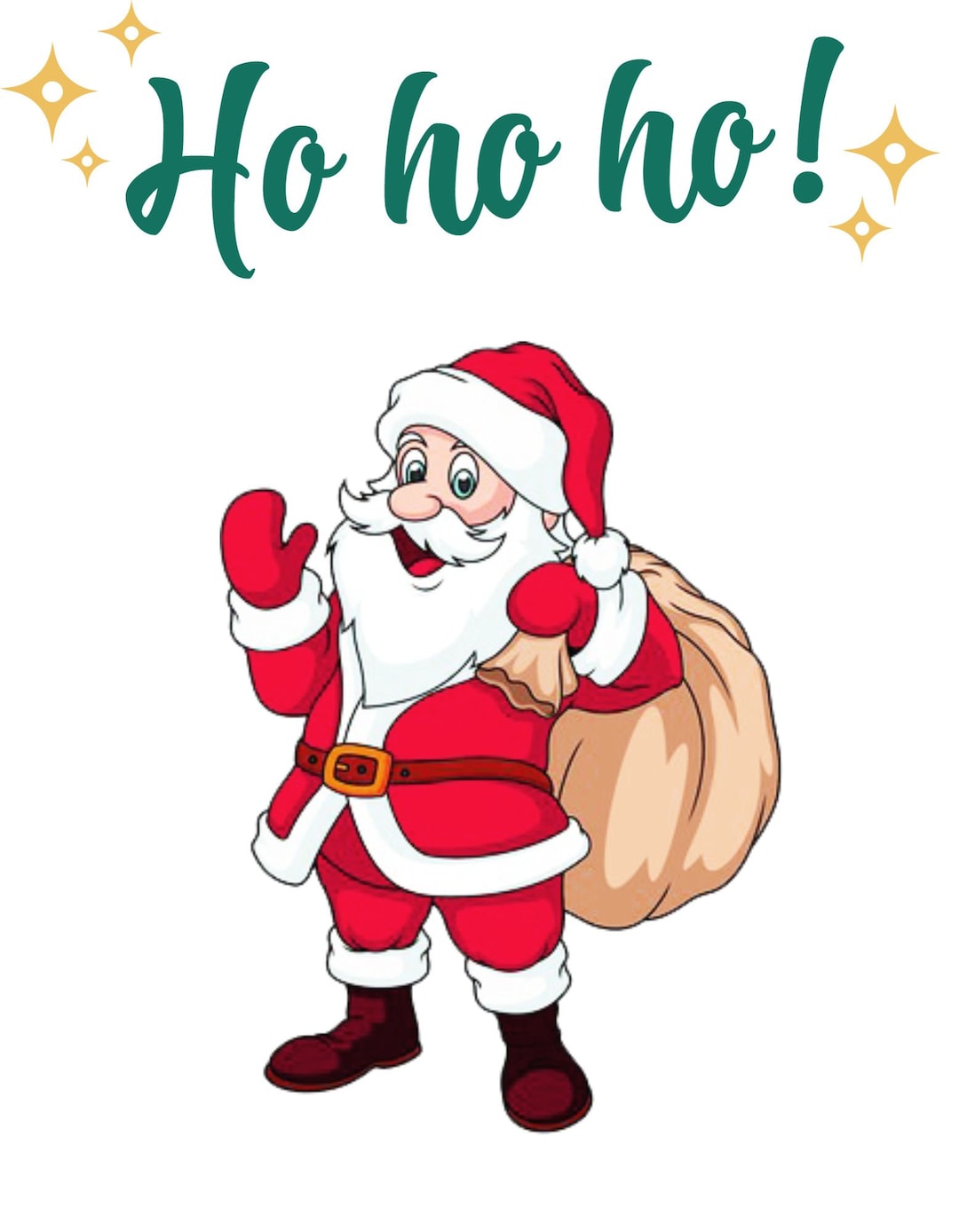 Ho Ho Ho Santa Digital Download - Etsy