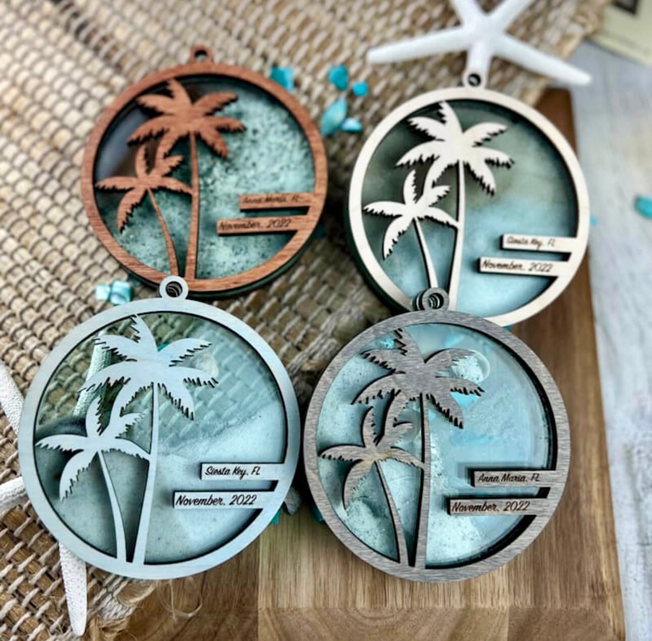 Personalized Beach Wedding Favor Beach Keepsake Engagement Gift ...