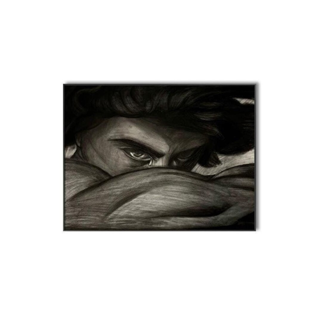 Fallen Angel Print - Etsy