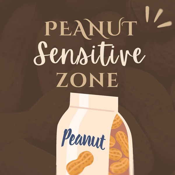 Peanut Free Sign - Etsy