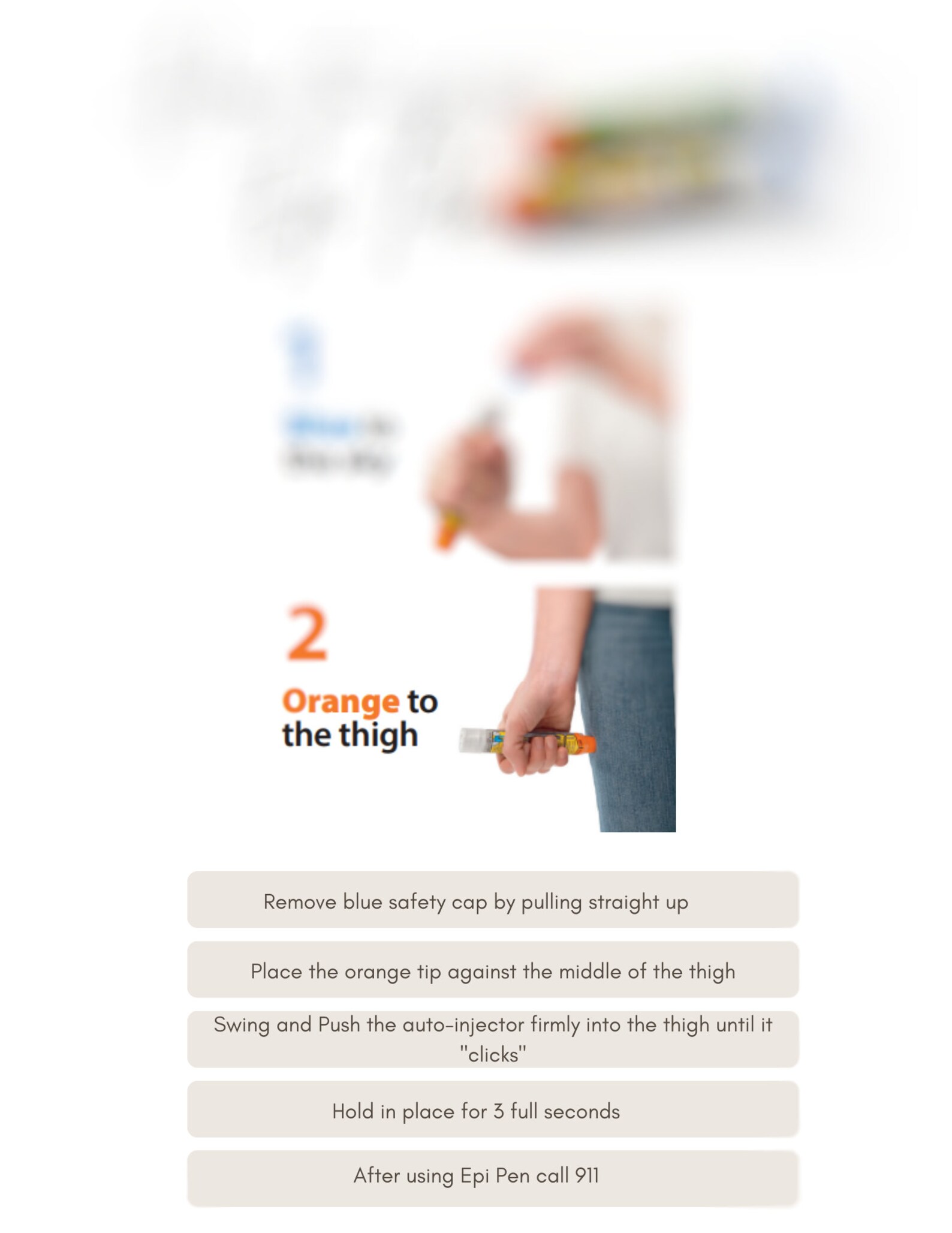 School and Epi Pens How to Use an Epi Pen Infographic School - Etsy