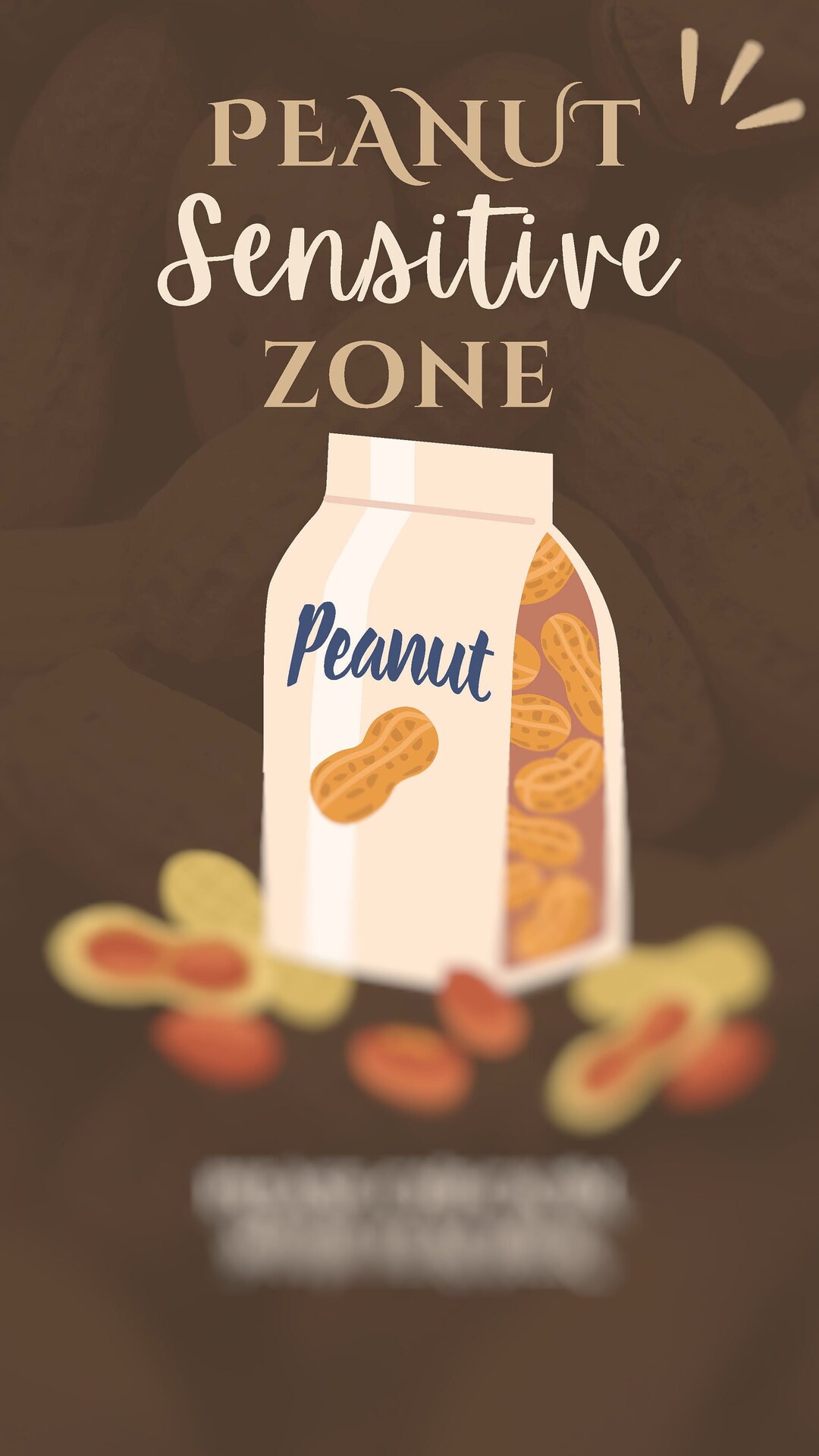Peanut Sensitive Zone Classroom Signs, Set of 3, Peanut Allergy, School ...
