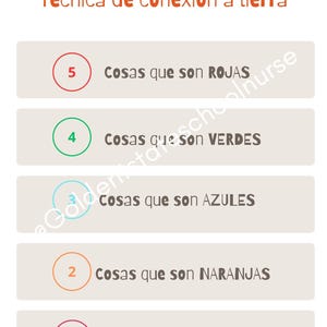 Anxiety- 5-4-3-2-1 Grounding Technique for Children. School Nurse ...