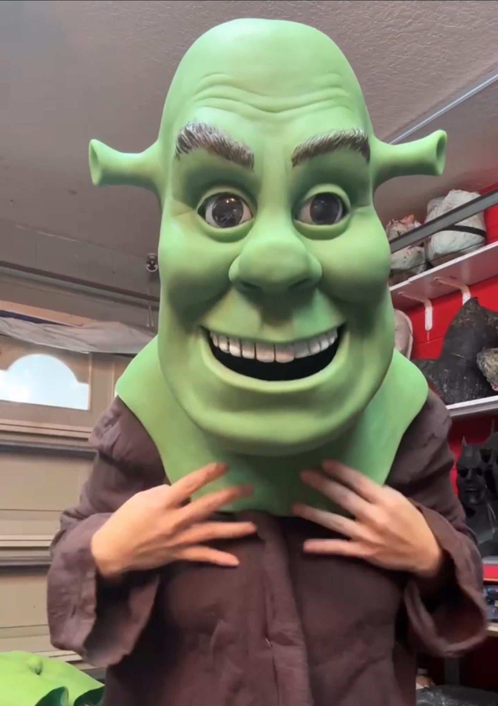 Ogre Mask Full Size Cosplay - Etsy