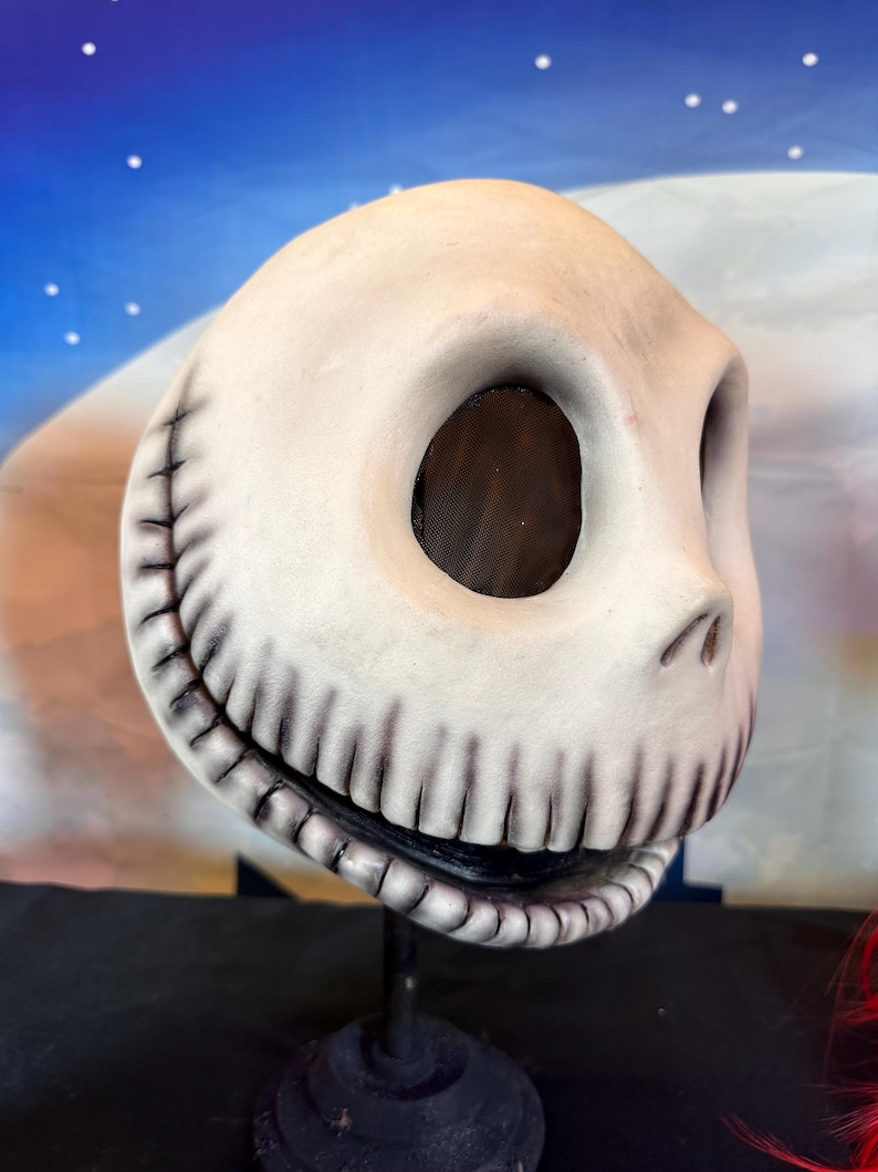 Jack Skellington Inspired Mask - Etsy
