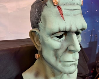 Frankenstein (retro Frankie) Latex Mask by Sicco's HORROR MASKS - Etsy