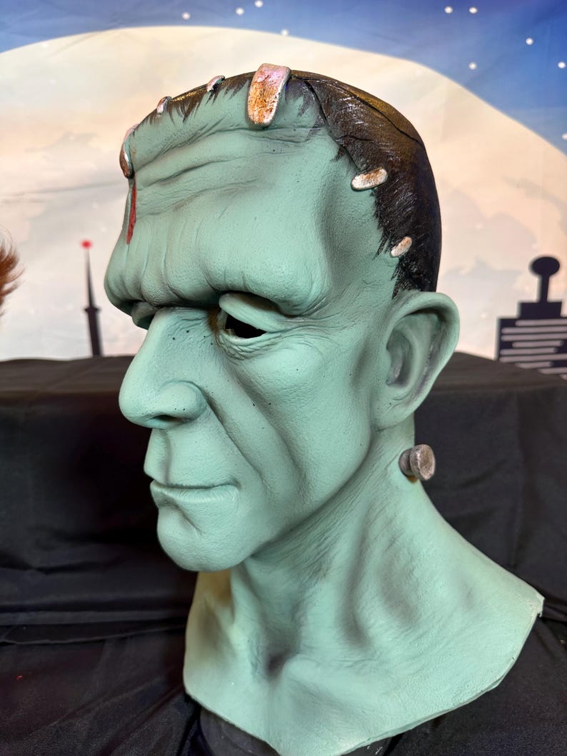 Frankenstein Hand and Mask - Etsy