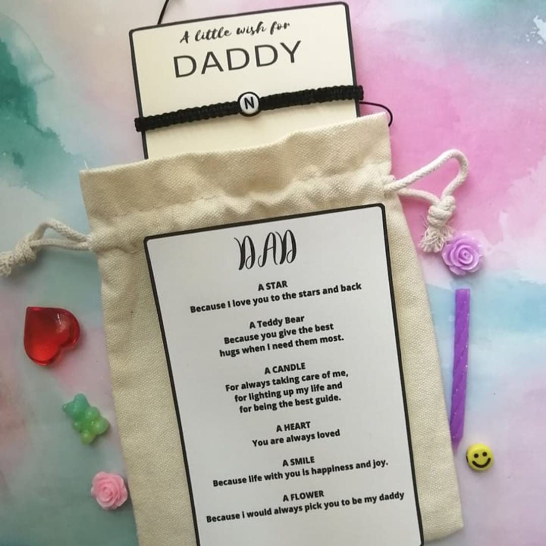 Gift for My Dad, Little Bag for Dad, Birthday Gift, Thoughtful Gift, I ...