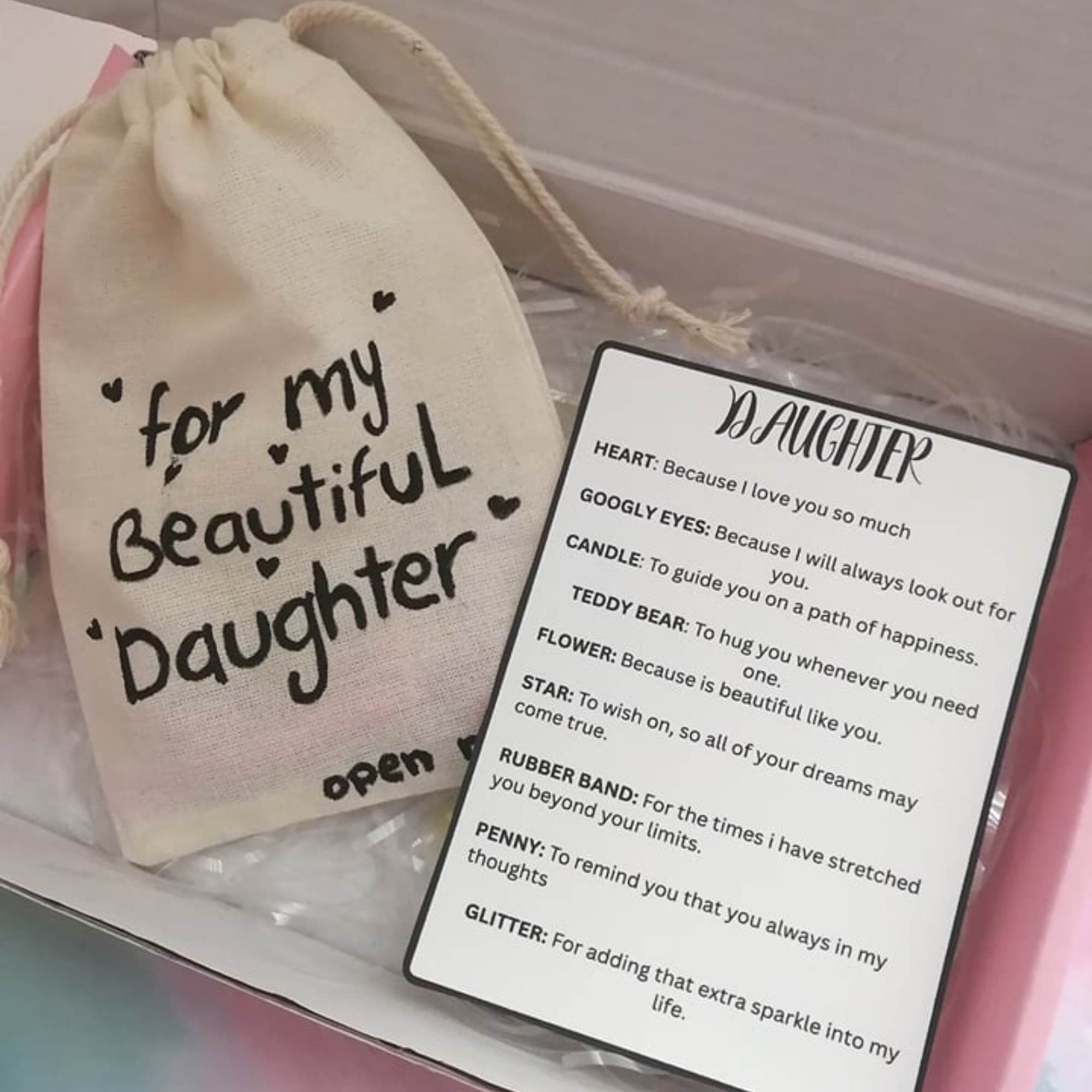 Daughter Gift Ideas, a Special Present for Daughter, Thoughtful Gift ...