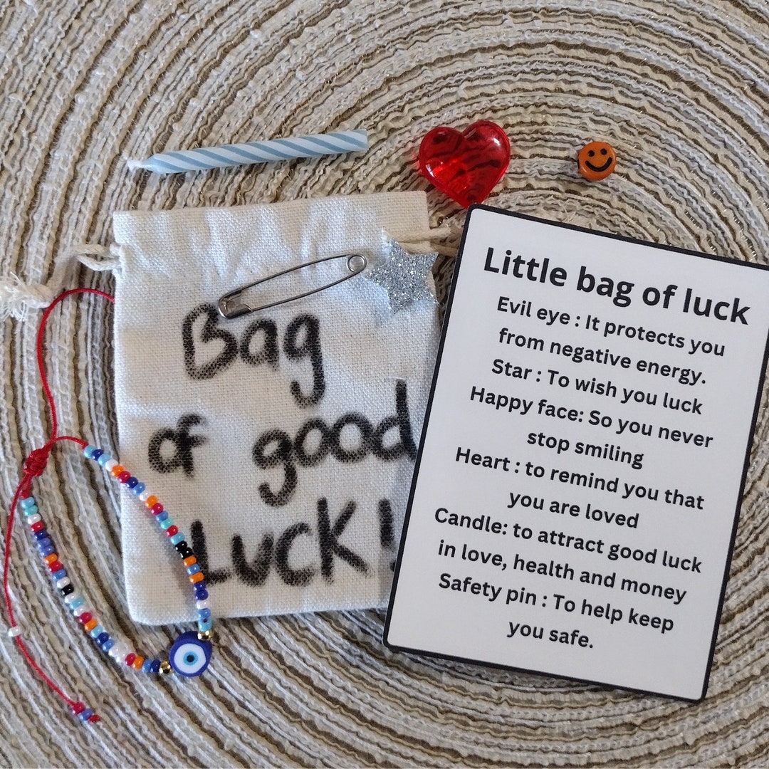 Bag of Luck, Attract Positivity Bag ,bag to Daughter Good Luck ...