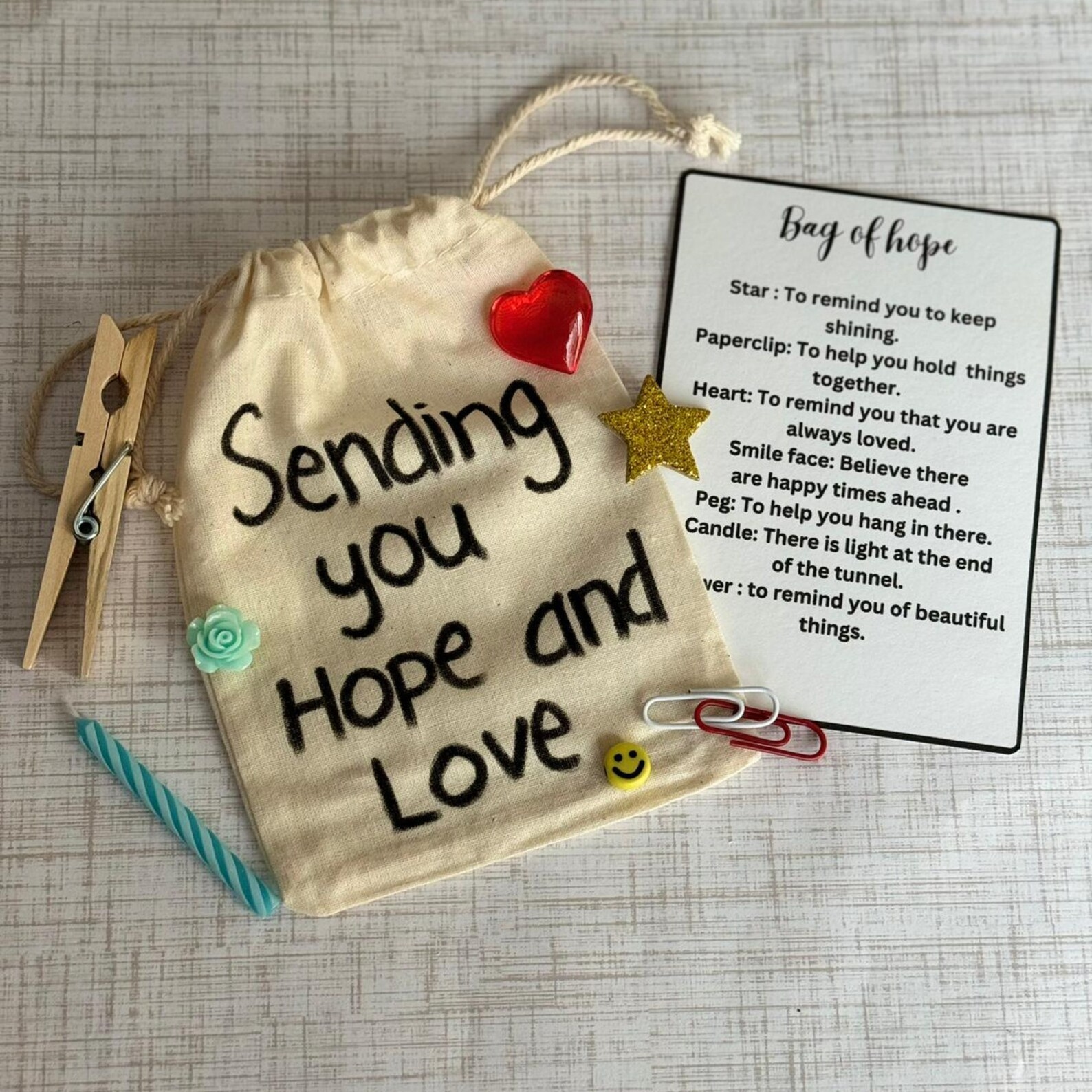 Gift for Hope , Gift for Best Friend, Cheer up Gift , Xmas Gift ...