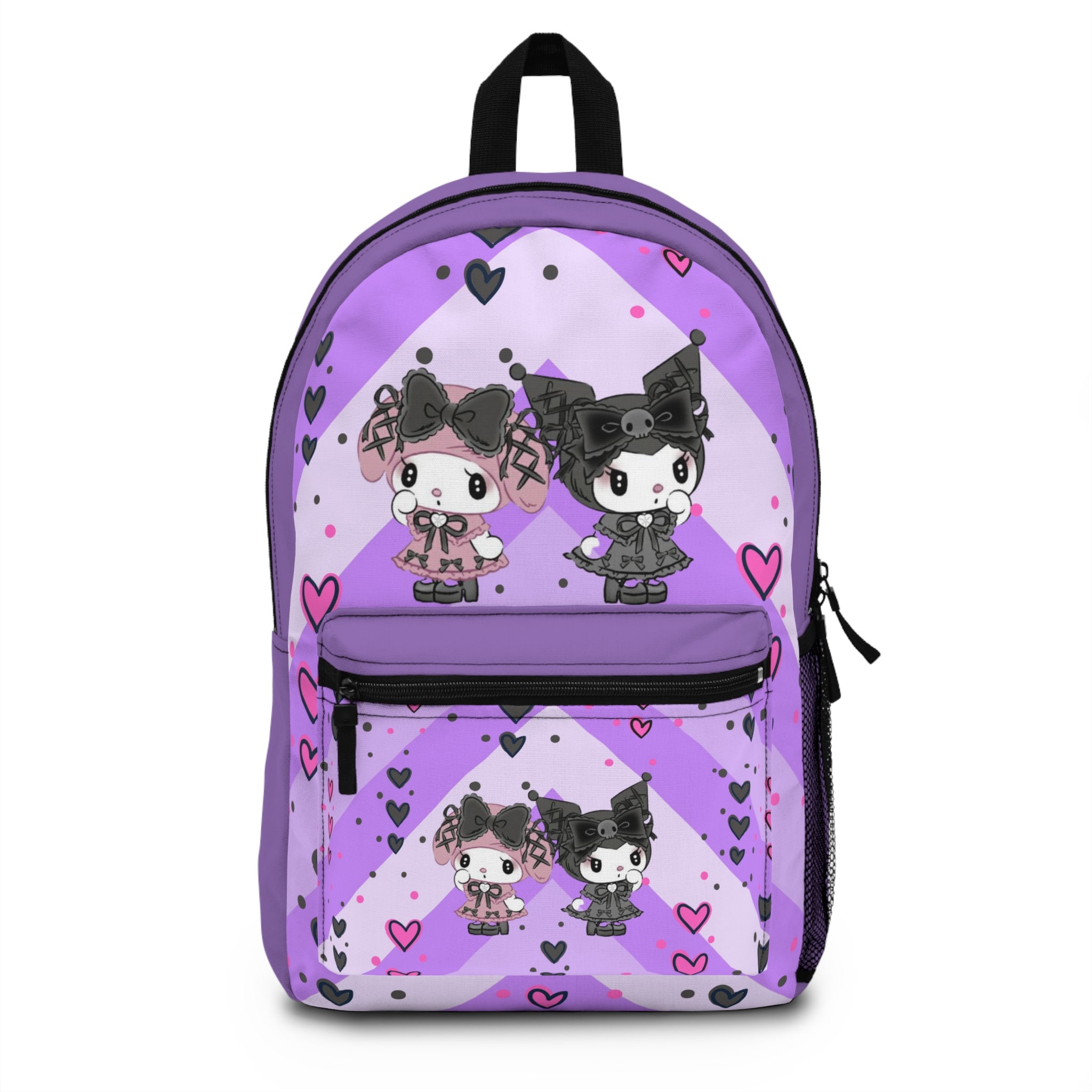 Kuromi and My Melody Backpack back to School Backpack Cute - Etsy