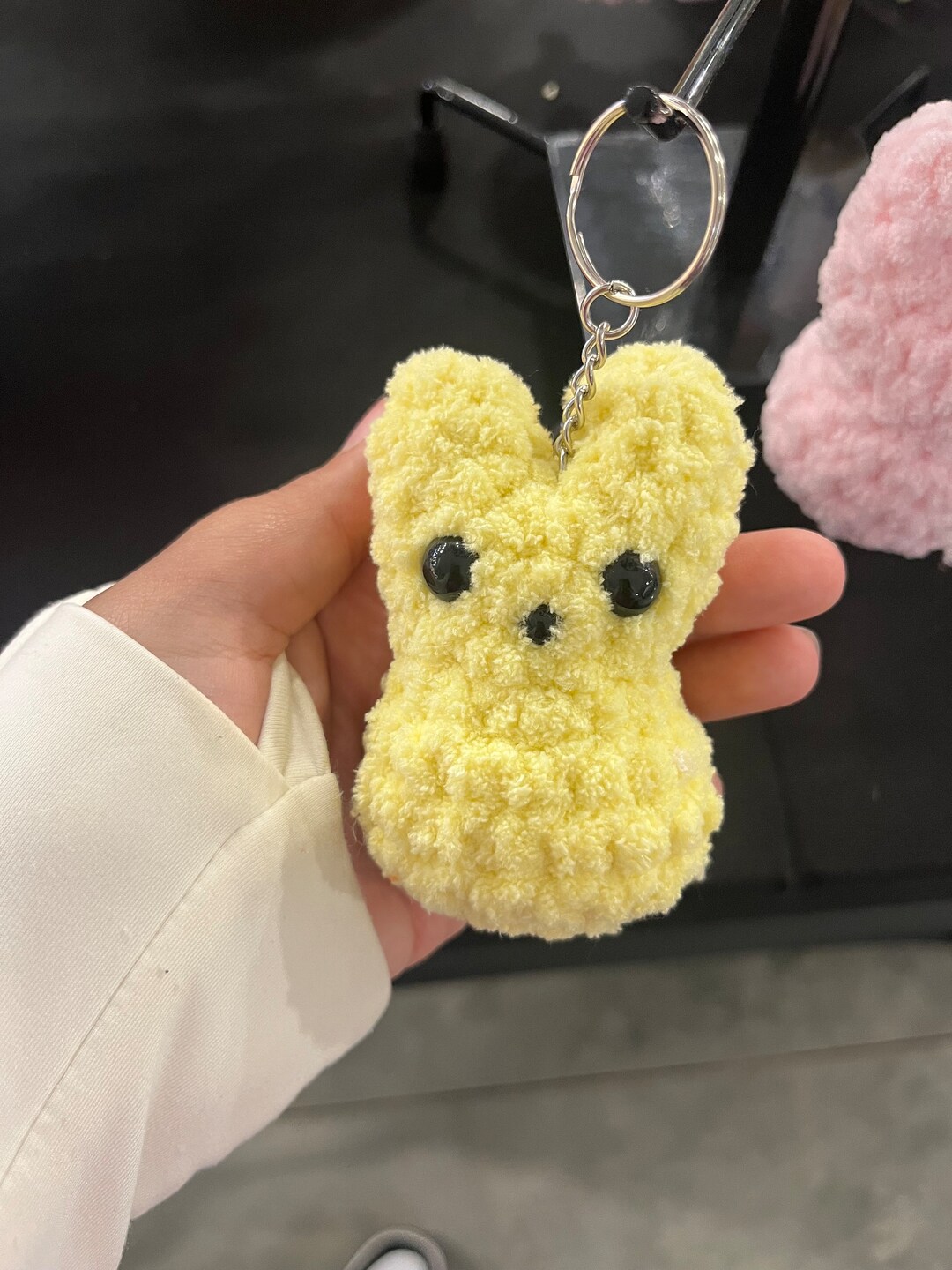 Peep Crochet Keychain Plushie Amigurumi Cute Peep Stuffed Animal - Etsy