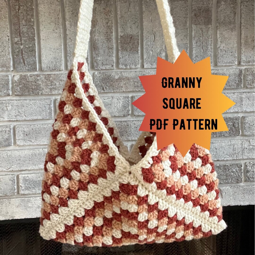 Basic Granny Square Crochet Pattern Digital PDF With a Step by Step ...