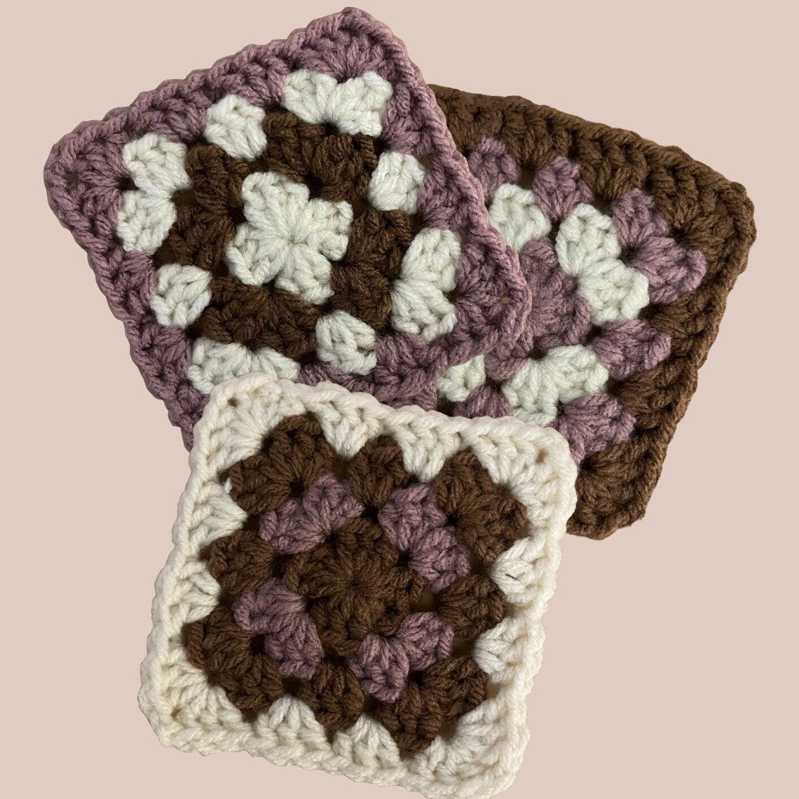 Basic Granny Square Crochet Pattern Digital PDF With a Step by Step ...