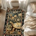 Ornate Floral Bedroom Rug | Tortoise Decor William Morris Style ...